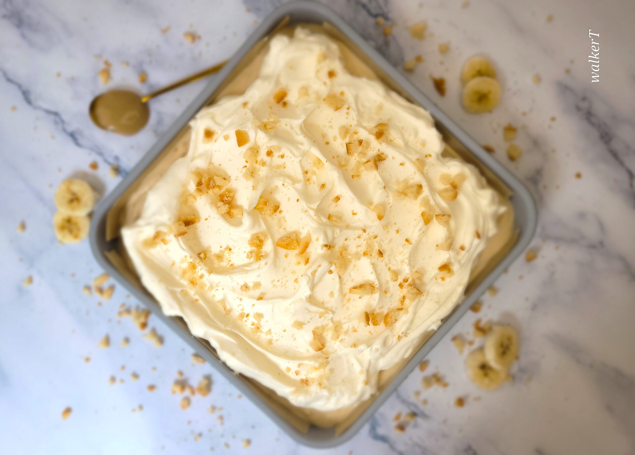 Butterscotch Banana Pudding (Vegan)